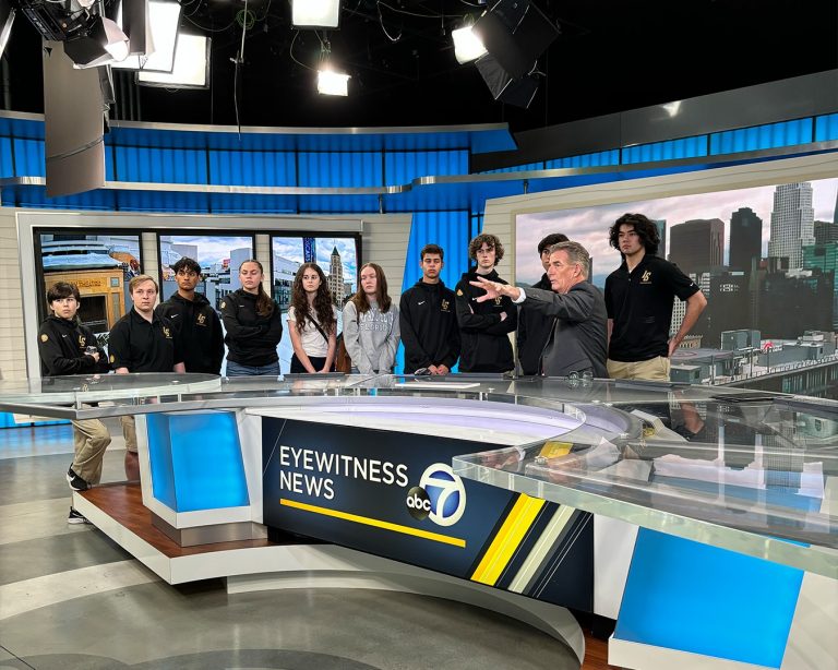 Center for Cinematic Arts Students Visit ABC7 News - La Salle High ...